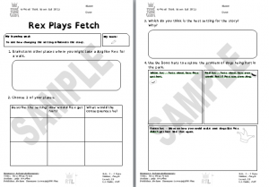 Rex Plays Fetch – Read Think Learn