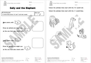 Sally and the Elephant – Read Think Learn