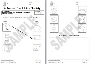 A Home for Little Teddy – Read Think Learn