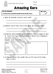 Amazing Ears – Read Think Learn