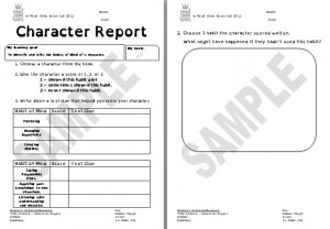 Generic – Character Report – Read Think Learn