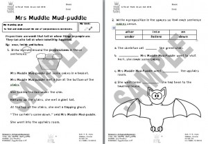 Mrs Muddle Mud-puddle – Read Think Learn