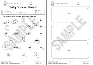 Sally’s new shoes – Read Think Learn