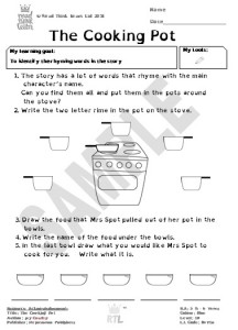 The Cooking Pot – Read Think Learn