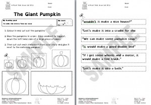 The Giant Pumpkin – Read Think Learn