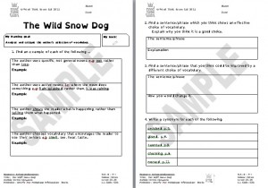 The Wild Snow Dog – Read Think Learn