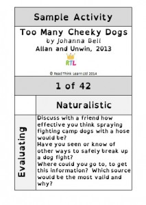 Too Many Cheeky Dogs – Read Think Learn