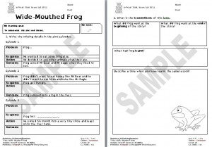 Wide-Mouthed Frog – Read Think Learn