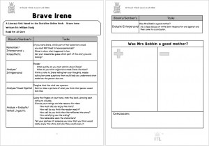 Brave Irene – Read Think Learn