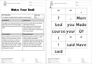 Make Your Bed! – Read Think Learn