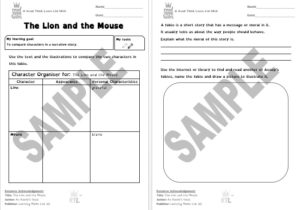 The Lion and the Mouse – Read Think Learn