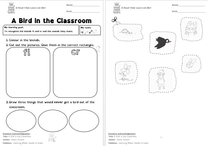 A Bird in the Classroom – Read Think Learn
