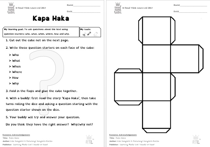Kapa Haka – Read Think Learn